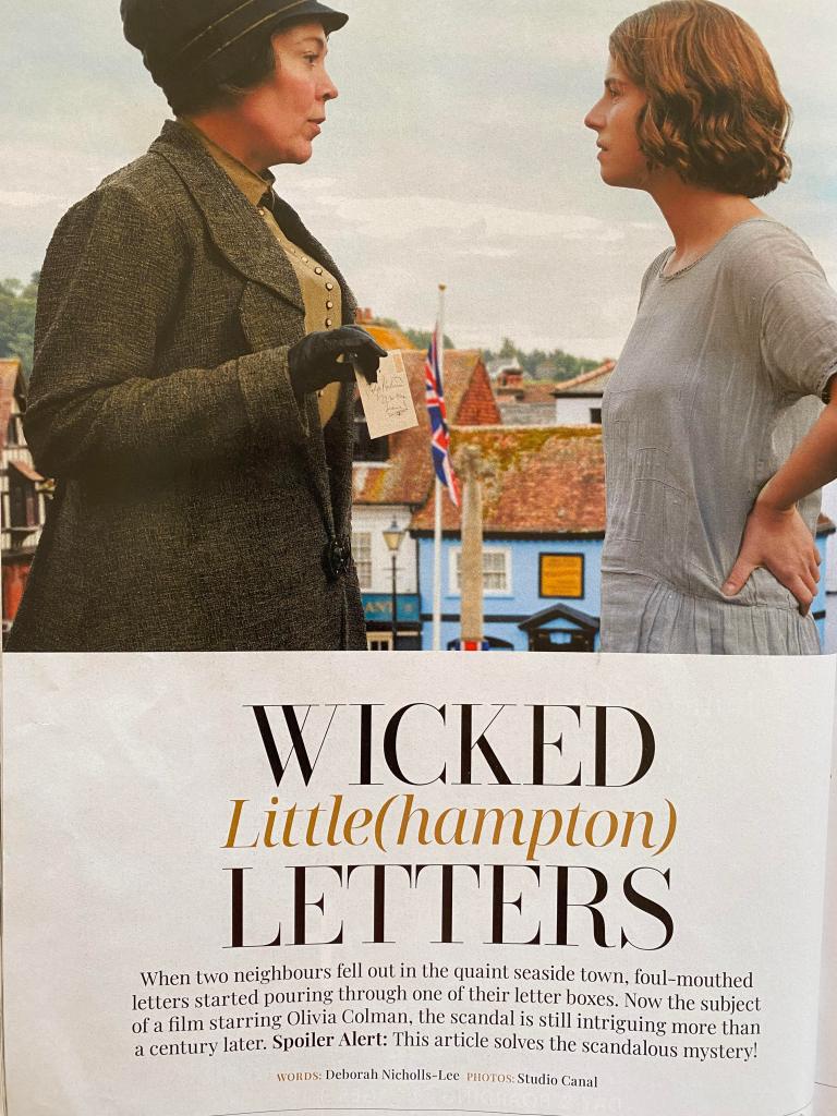 Wicked Little(hampton) letters – Deborah Nicholls-Lee